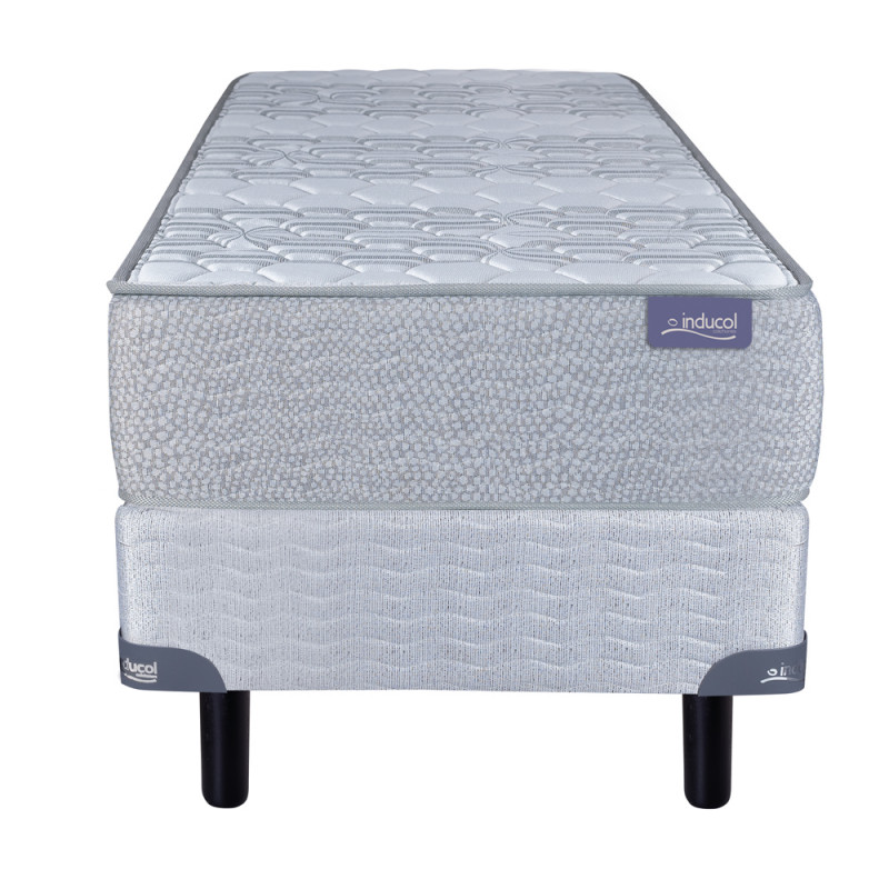 Colchón y Sommier Inducol Línea Dorada Premium 100x190 Colchón y Sommier Inducol Línea Dorada Premium 100x190